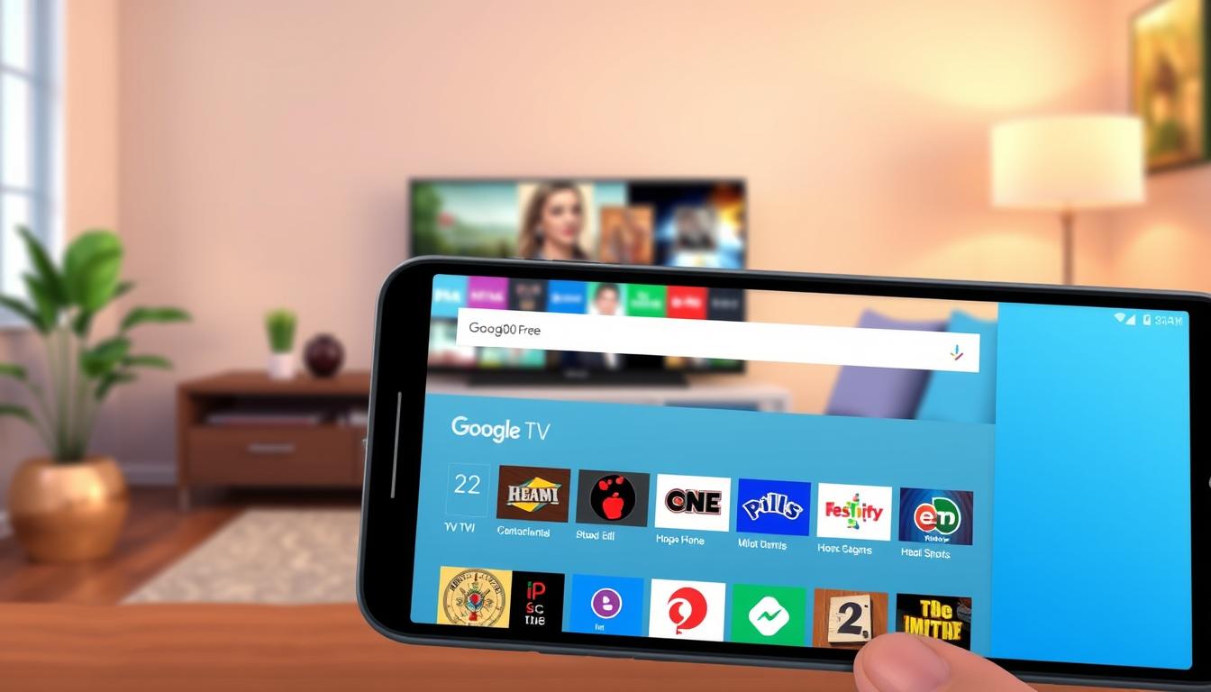 App do Google TV com mais de 800 canais grátis